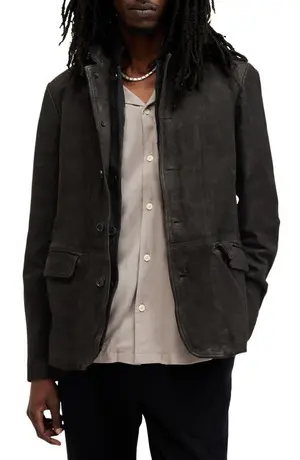 Allsaints Button Detailed Outerwear For Men