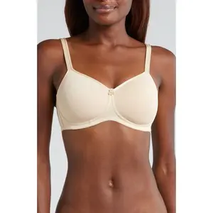 AMOENA Mara Wireless Padded Prosthetic Bra - Light Beige