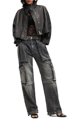 ALLSAINTS Ryder Leather Jacket - Black