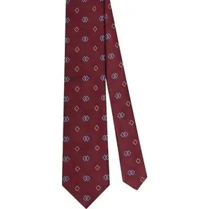 ROBERT TALBOTT Robert Talbott Diamond Jacquard Necktie
