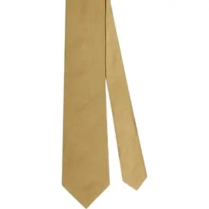 Robert Talbott Newman Seven Fold Silk Necktie - Gold