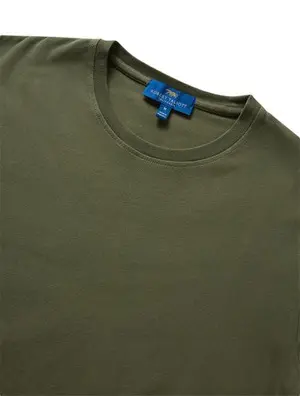 Robert Talbott Dean Stretch Jersey Tee - Olive