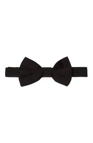 Robert Talbott Walter Grosgrain Bow Tie - Black