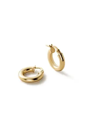 ANA LUISA Classic Hoop Earrings - Gold
