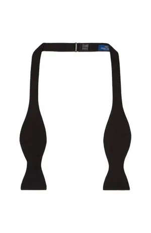 Robert Talbott Bond Grosgrain Bow Tie - Black