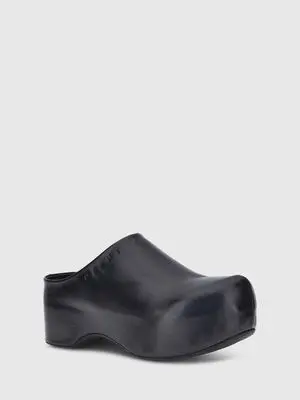 Marni Platform Clogs - Black