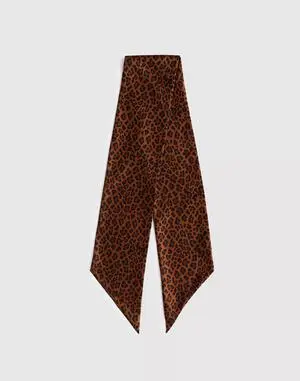 Madewell Silk Twill Tie Chocolate Raisin