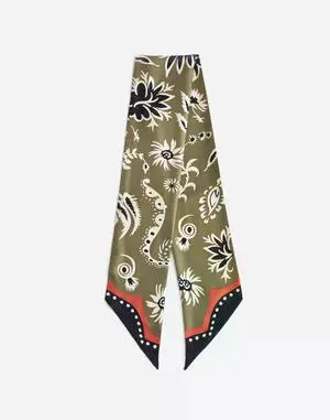 Madewell Silk Twill Tie Dark Cypress