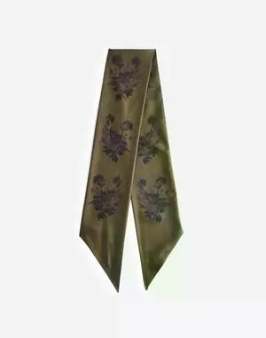 Madewell Silk Twill Tie Faded Ivy