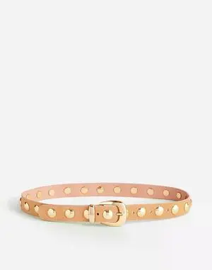 MADEWELL Studded Western Suede Belt