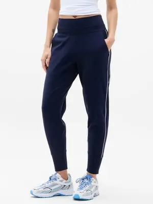 Athleta Venice High Rise Track Stripe Jogger - Navy/bright White