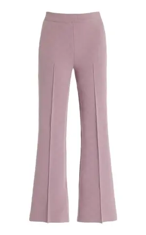 HIGH SPORT Kick Cropped Flared Pants - Pink