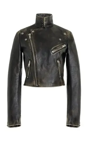 Prada Leather Biker Jacket