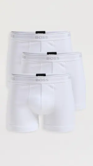 BOSS Classic Cotton Boxer Briefs 3 Pack