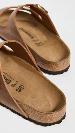 BIRKENSTOCK Arizona Sandals - Cognac