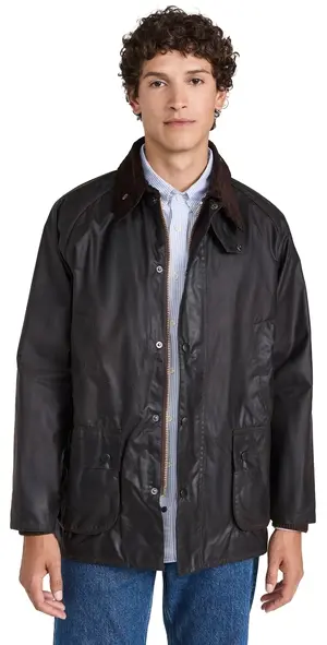 Barbour Button Detailed Outerwear For Men