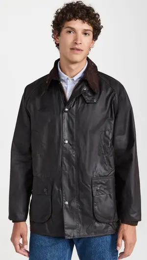 Barbour Bedale Wax Jacket - Rustic
