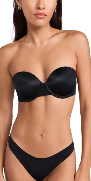 Spanx Smooth Suit Your Fancy Strapless Bra - Very Black