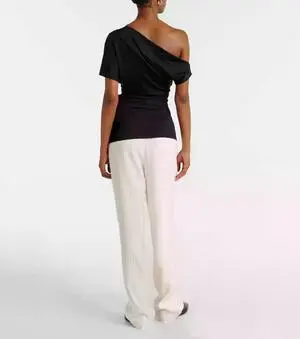 Tove Edel Draped Top - Black