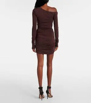NENSI DOJAKA Asymmetric Cutout Minidress