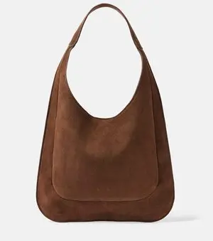 AESTHER EKME Midi Suede Shoulder Bag