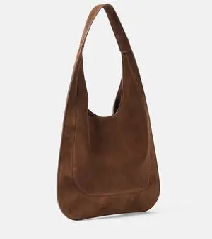AESTHER EKME Midi Suede Shoulder Bag