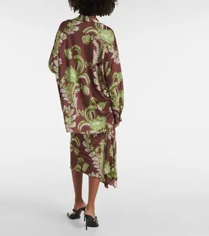 Etro Floral Oversized Shirt - Multicoloured