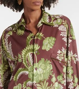 Etro Floral Oversized Shirt - Multicoloured