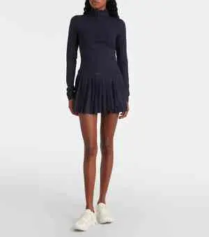 Tory Burch Cropped Jacquard Top - Blue