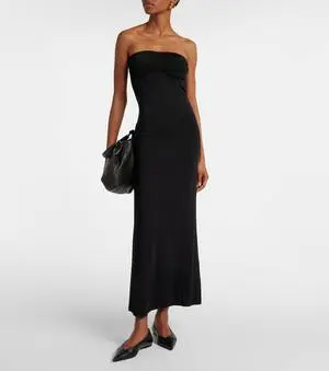 Tove Cate Strapless Maxi Dress