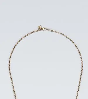 SYDNEY EVAN Happy Face Charm Necklace - Gold