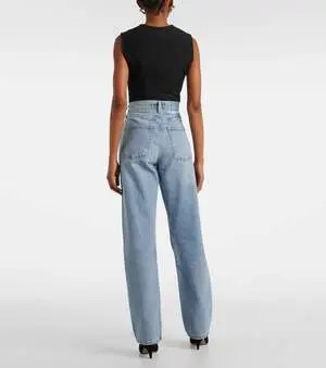 AGOLDE Kelly High-rise Straight Jeans - Blue
