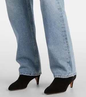 AGOLDE Kelly High-rise Straight Jeans - Blue