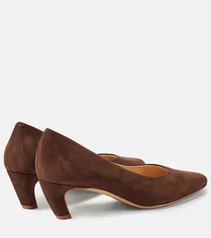 Gabriela Hearst Peggy 50 Suede Pumps - Brown