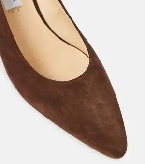 Gabriela Hearst Peggy 50 Suede Pumps - Brown