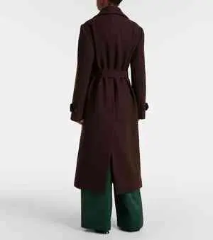 Dries Van Noten Belted Wool Coat