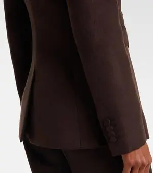 Gabriela Hearst Stephanie Silk Blazer - Brown