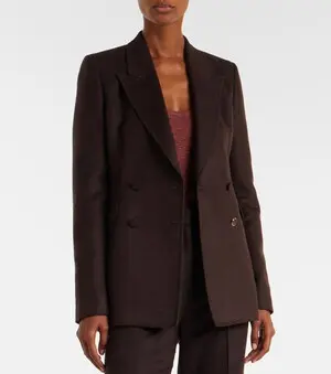 Gabriela Hearst Stephanie Silk Blazer - Brown