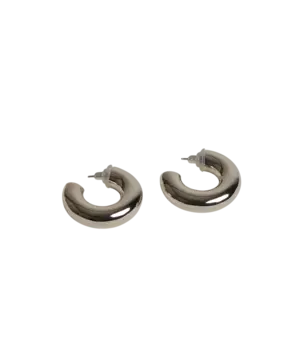 SOPHIE BUHAI Small Donut Hoops - Silver