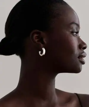 SOPHIE BUHAI Small Donut Hoop Earrings