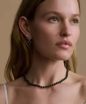 SOPHIE BUHAI Tiny Boule Jade Collar Necklace