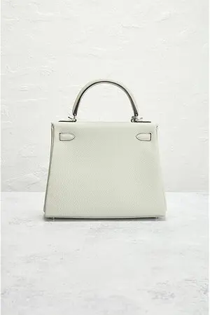 Hermès Togo Kelly 25 Handbag - Vert Fizz