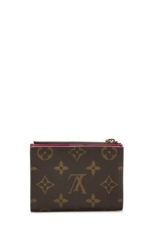 LOUIS VUITTON Purple Monogram Canvas Lisa Wallet - Pink