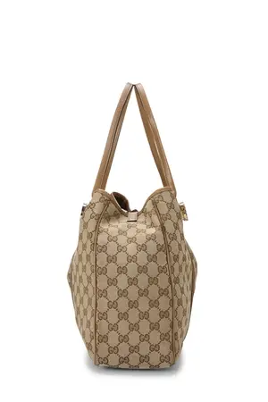 Gucci Original Gg Canvas Twins Tote - Brown