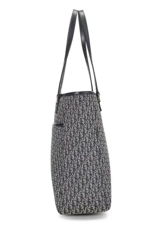 Dior Trotter Canvas Tote - Navy