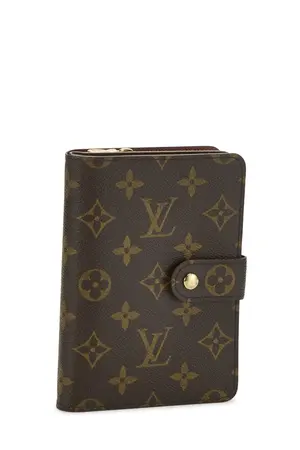 LOUIS VUITTON Monogram Canvas Porte Papier Zipper Wallet