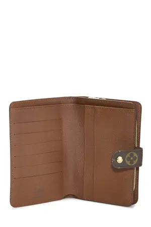 LOUIS VUITTON Monogram Canvas Porte Papier Zipper Wallet