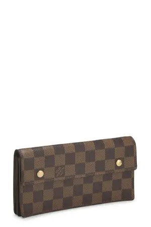 LOUIS VUITTON Damier Ebene Accordeon Wallet