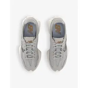 NEW BALANCE 327 Mesh And Suede Low-top Trainers - Raincloud  White Zebra