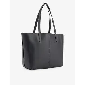 COACH North 32 Branded-plaque Leather Tote Bag